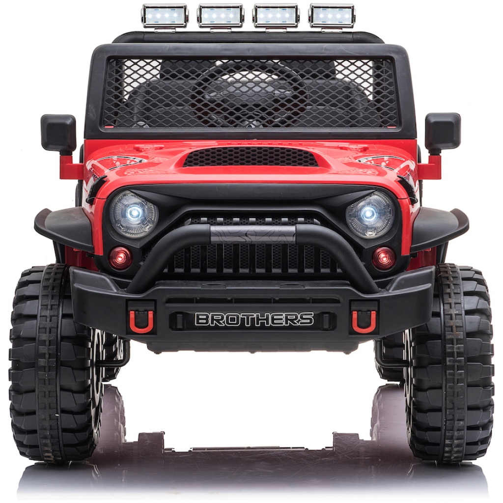 Jeep Inspired Off Road Kids Ride On Fairyland Adventure - Red Jeep