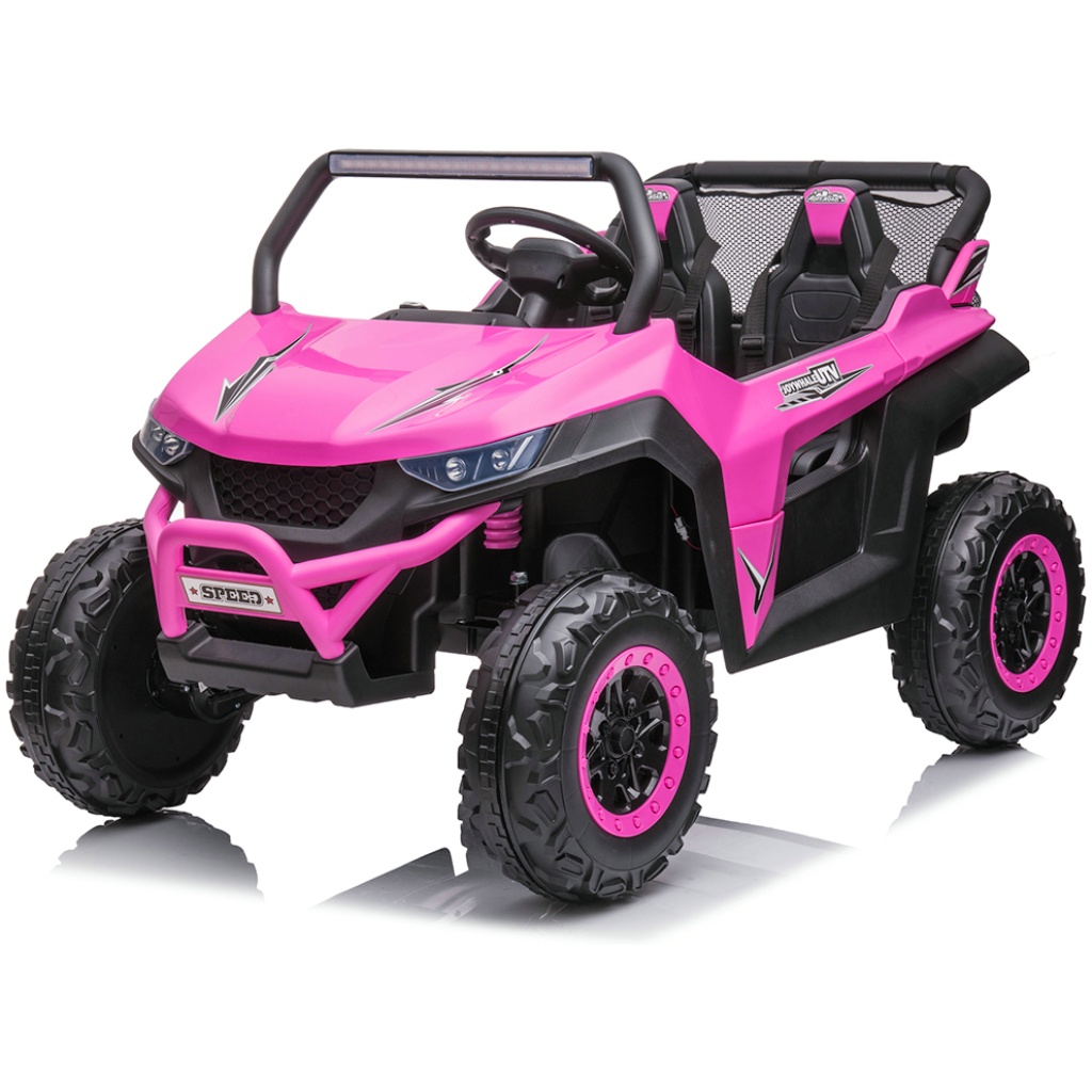 24V Buggy Rambler Electric Kids Ride On Car 4X4 - Pink