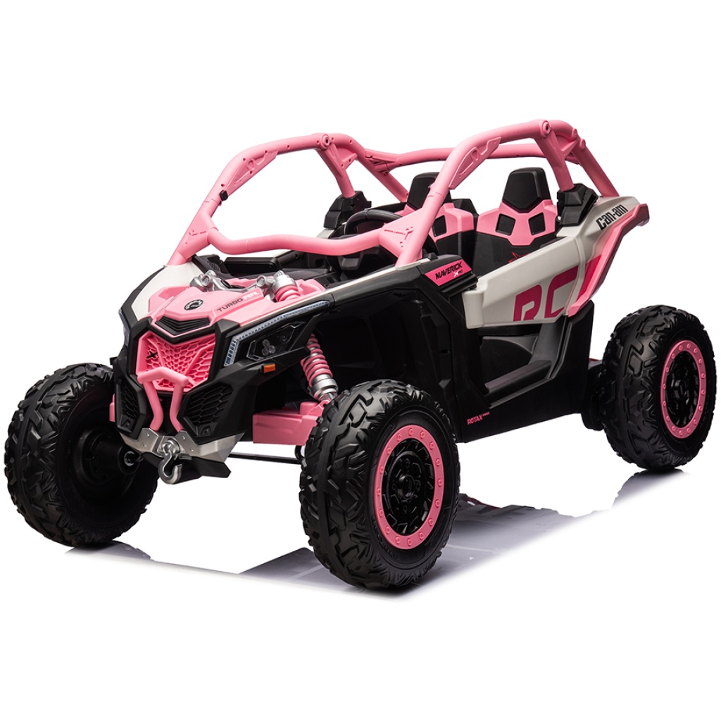 24V Licensed 4x4 Can-Am Maverick 800W RC Kids Ride On Car, UTV 2-Seater ...