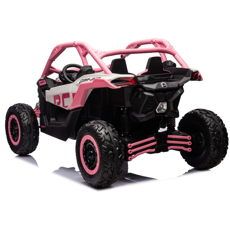 24V Licensed 4x4 Can-Am Maverick 800W RC Kids Ride On Car, UTV 2-Seater ...