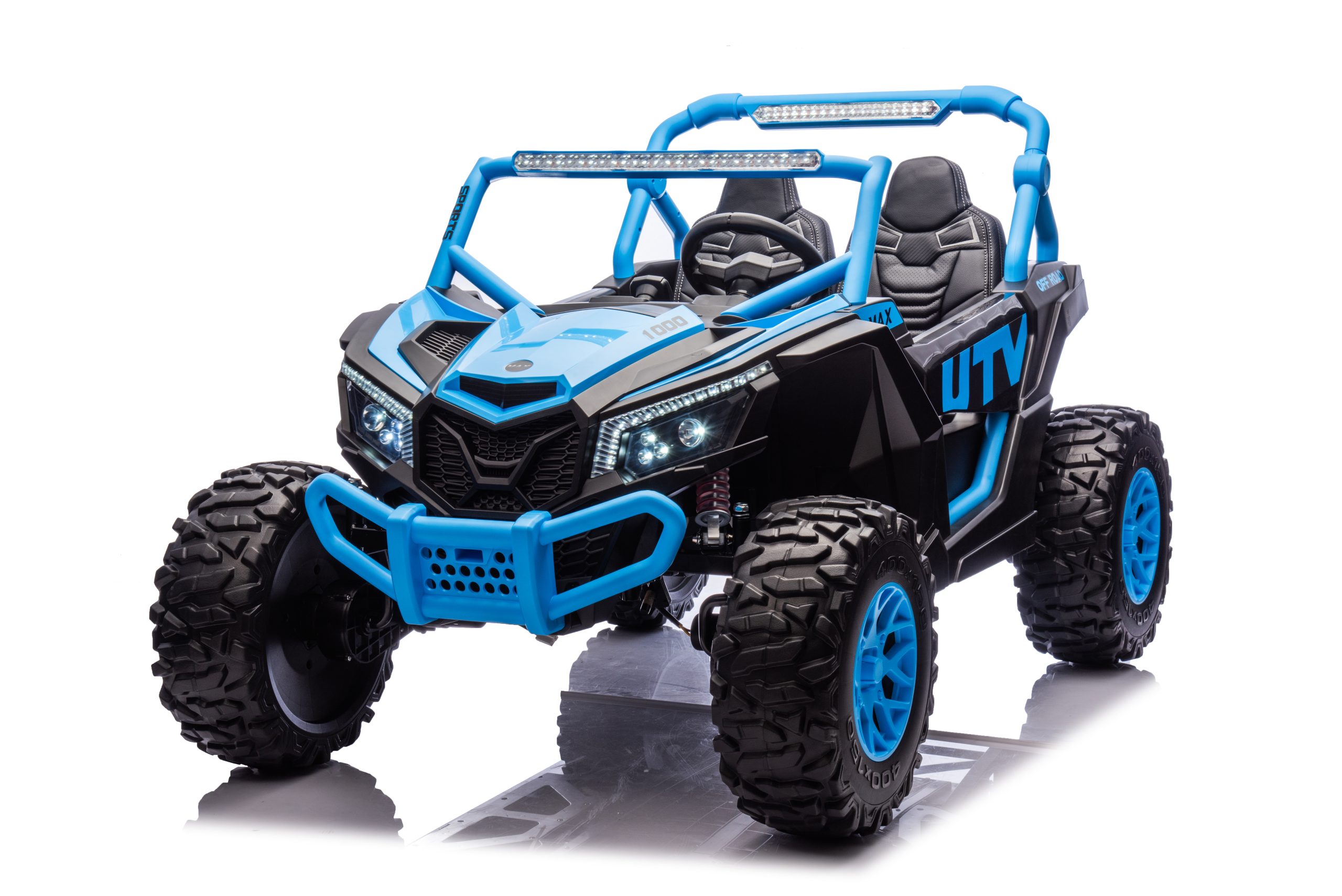 KING Of UTVs 24V 14Ah-1400W 2 Seater XL Off-Road 4WD Kids Ride On Buggy ...